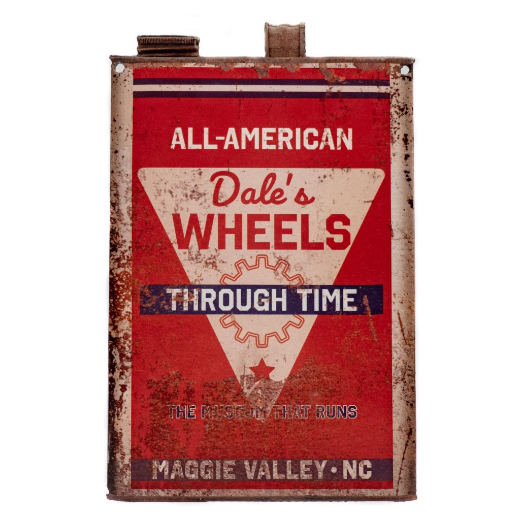 Oil Can Tin Sign | Wheels Through Time